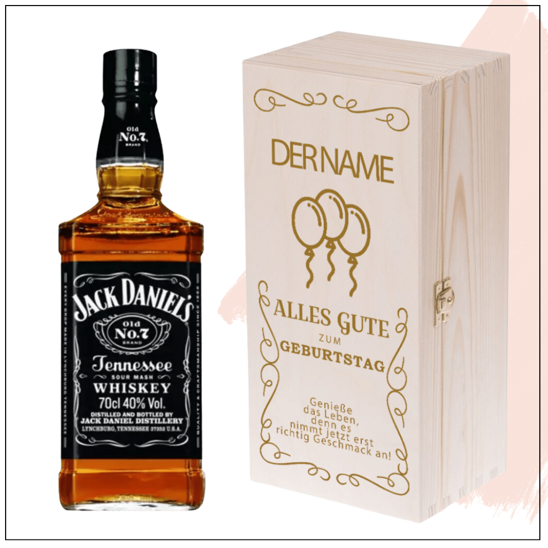 Jack Daniels Personalisiert Geburtstag